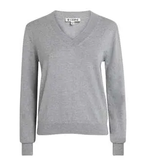 Eterne Cotton-cashmere Lennox Sweater - Grey