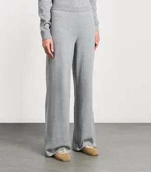Eterne Cashmere-cotton Wide-leg Sweatpants