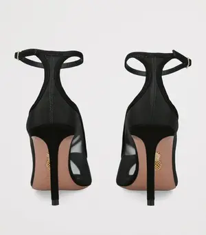 AQUAZZURA Mesh Love Affair Pumps 85