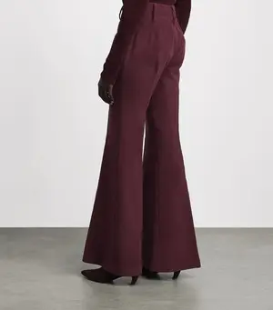 Gabriela Hearst Cashmere-wool Flared Rhein Trousers