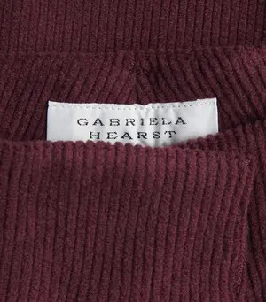 Gabriela Hearst Cashmere-wool Flared Rhein Trousers
