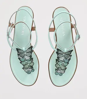AQUAZZURA Papillon Flat Sandals