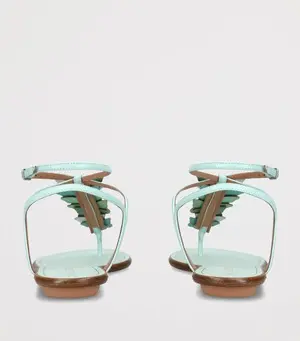 AQUAZZURA Papillon Flat Sandals