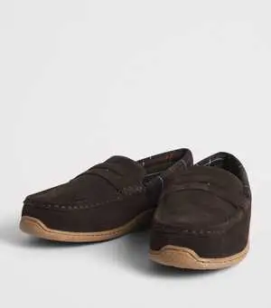 Barbour Suede Albert Slippers