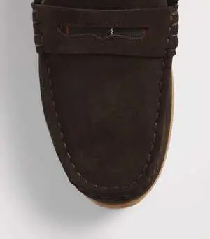 Barbour Suede Albert Slippers