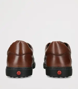 TOD'S Leather Elastic Cassetta Sneakers