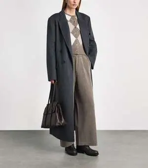 Johnstons Of Elgin Cashmere-blend Knitted Trousers