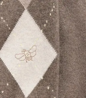 Johnstons Of Elgin Cashmere Argyle Cardigan