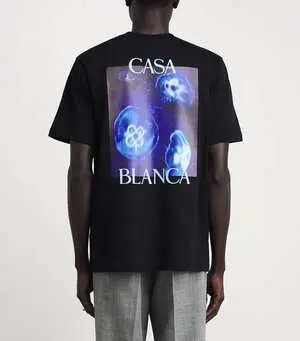 Casablanca Organic Cotton Meduse Sportive T-shirt