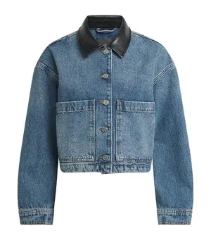 ANINE BING Yuma Denim Jacket - Blue
