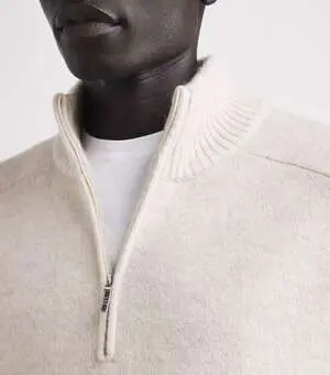 CHE Wool-blend Quarter-zip Sweater