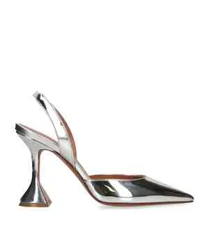 Amina Muaddi Holli Slingback Pumps 95