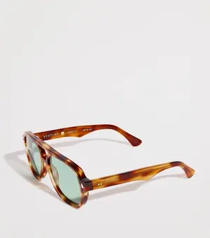 SESTINI Leopard Undici Sunglasses