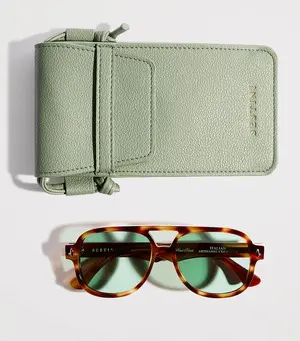 SESTINI Leopard Undici Sunglasses