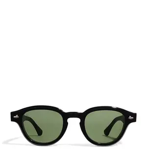 SESTINI Acetate Sei E Mezzo Sunglasses - Black