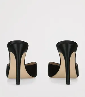 Victoria Beckham Harlow Heeled Mules 100 - Black