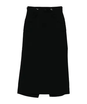Junya Watanabe Cargo Midi Skirt - Black