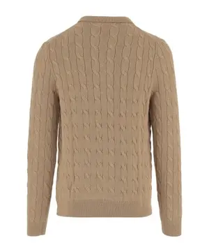 Polo Ralph Lauren Logo Embroidered Buttoned Cardigan