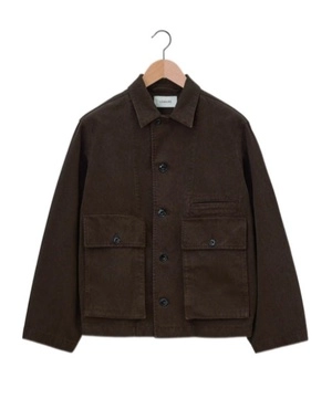 LEMAIRE Denim Jacket - Espresso