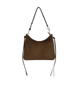 Phoebe Philo Logo Shoulder Bag - Khaki