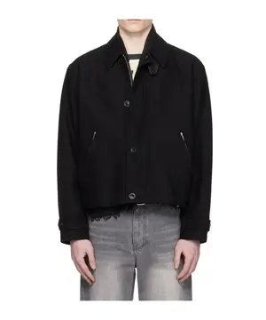 COOR Zipped-pockets Jacket - Black