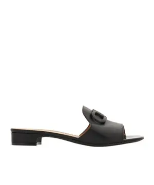 FERRAGAMO Gancini Ornament Slides