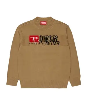 DIESEL® Logo-embroidered Sweater