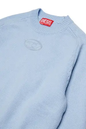 DIESEL® Oval D-embroidered Sweater