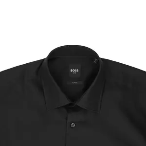 Hugo Boss Boss One Slim-fit Dress Shirt In Wrinkle-free Poplin