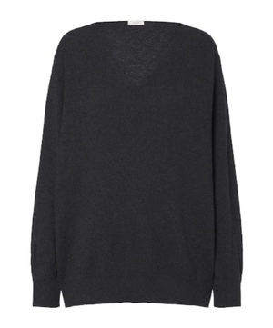 THE ROW Cotton And Cashmere V-neck Sweater