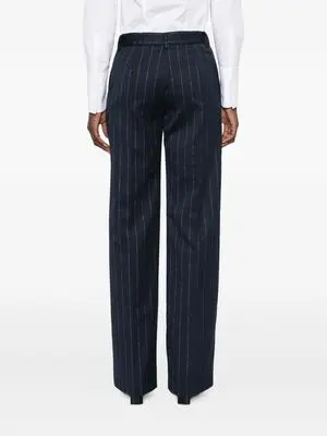 ERMANNO FIRENZE Pinstriped Casual Trousers