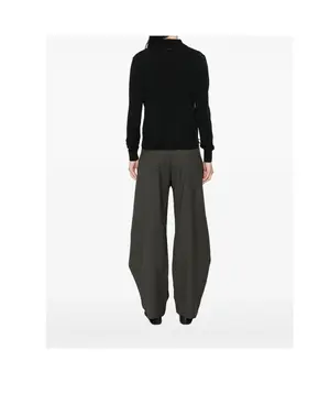 ERMANNO FIRENZE Lace-panel Knit Top