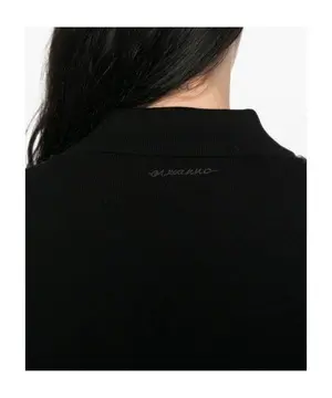ERMANNO FIRENZE Lace-panel Knit Top