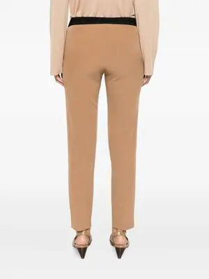 ERMANNO FIRENZE Logo-waistband Casual Trousers