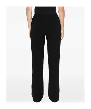 ERMANNO FIRENZE Logo-waistband Casual Trousers