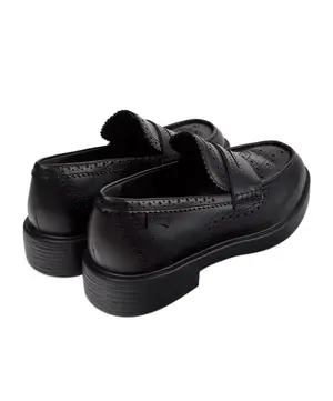 Camper Leather Moccasins For