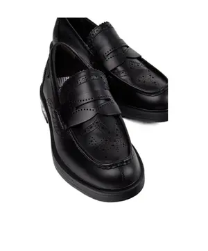 Camper Leather Moccasins For