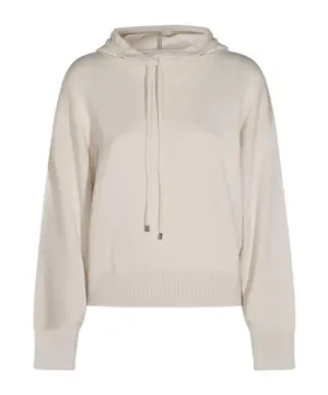 ANTONELLI FIRENZE Ribbed Hem Hooded Sweater