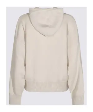Antonelli Firenze Ribbed Hem Hooded Sweater - No