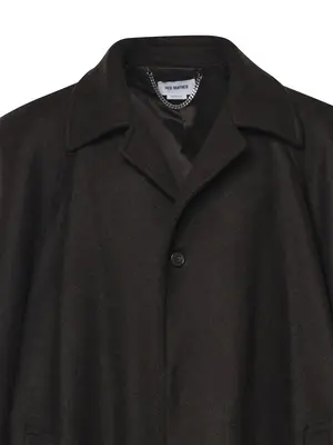 HED MAYNER Wool Blend Long Coat