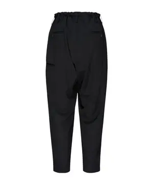 Yohji Yamamoto Drawstring Casual Pants