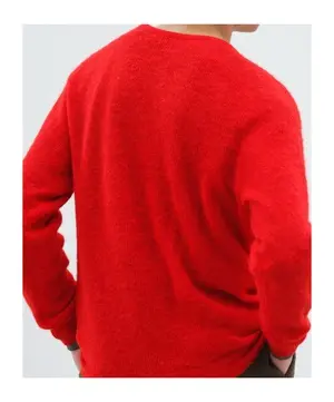 Auralee Long-sleeved V-neck Sweater
