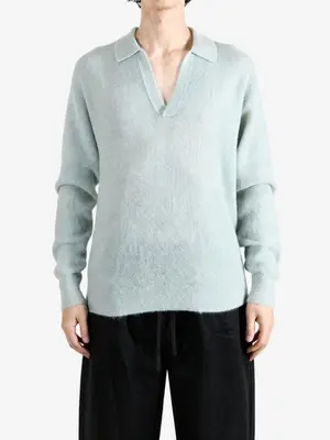 Auralee Long Sleeve Knit Sweater