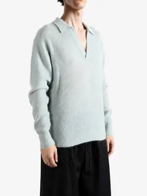 Auralee Long Sleeve Knit Sweater