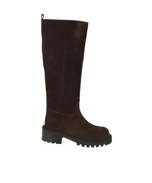 VIA ROMA 15 Tall Lug-sole Boots