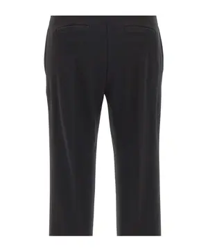 KAOS Straight-leg Tailored Pants With Hem Slits