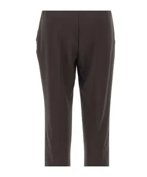 KAOS Straight-leg Trousers With Elastic Waistband