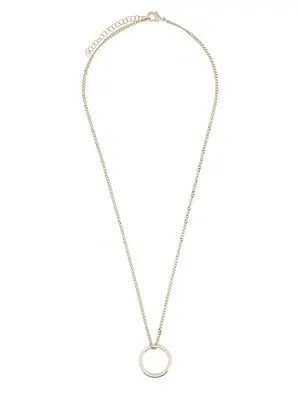 MAISON MARGIELA Collana Con Pendente Ad Anello "numeric Signature