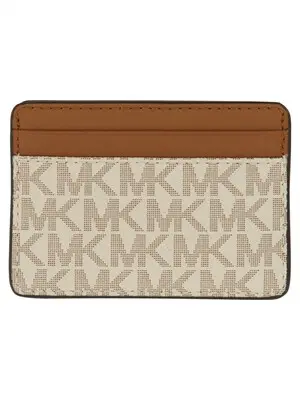Michael Kors Portacarte Jet Set Mk Logo