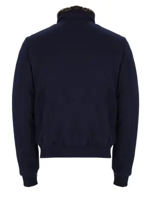 MOORER Giacca "bellati" Zip-up Jacket With Fur Collar